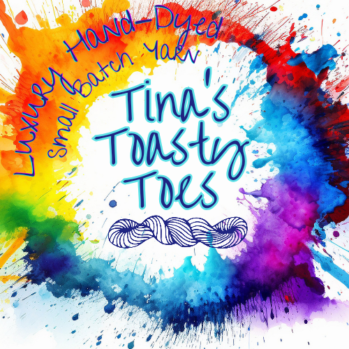 Tina's Toast Toes Hand Dyed Small Batch Yarn for Knitting and Crochet ...